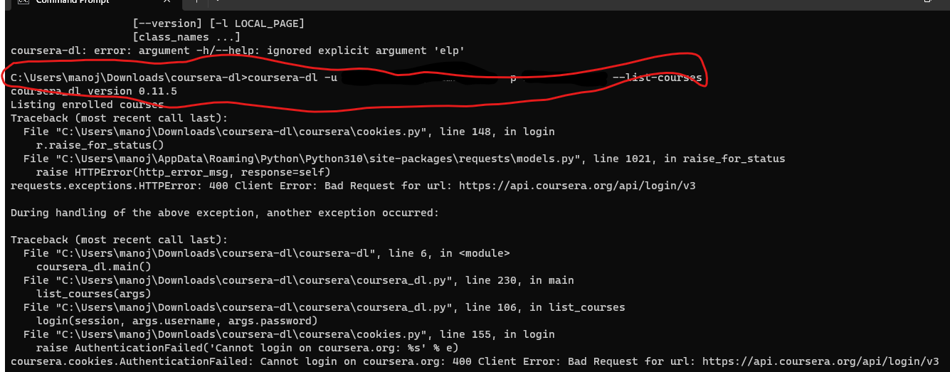 Coursera - API Route Does Not Exist · Issue #849 · coursera-dl/coursera-dl · GitHub
