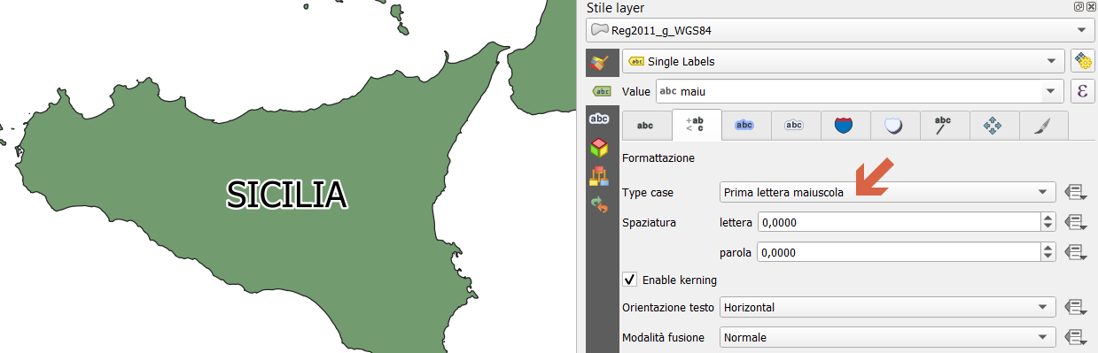Label Capitalize First Letter Not Working Properly · Issue 34008 · Qgisqgis · Github