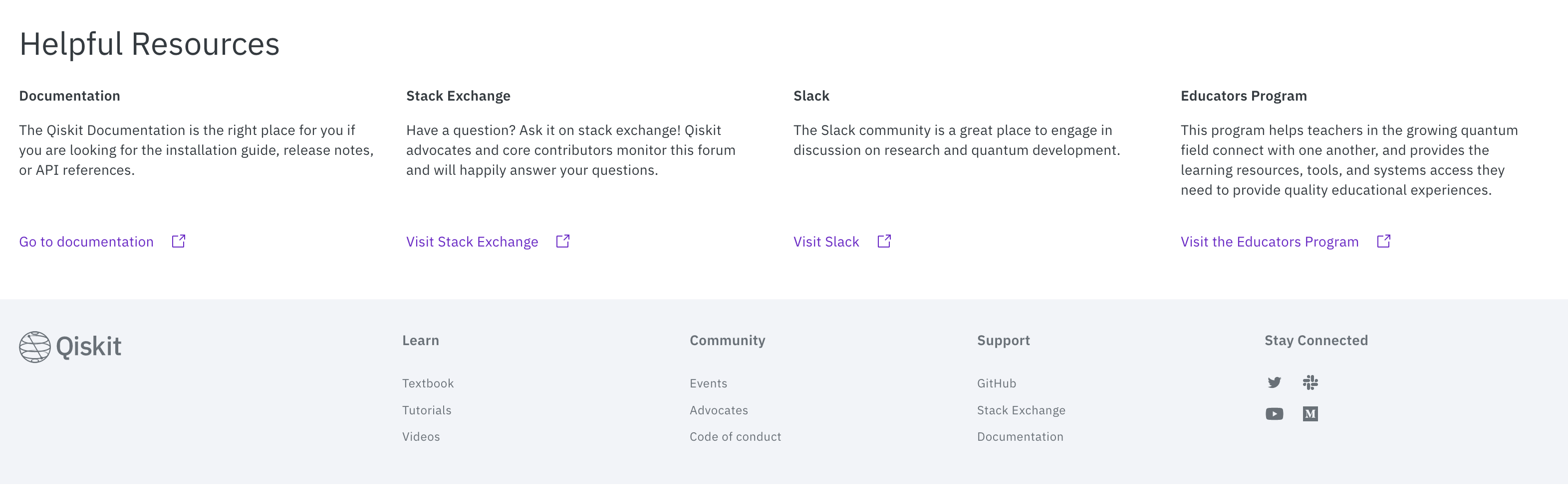 Match footer and top menu · Issue #3076 · Qiskit/qiskit.org · GitHub