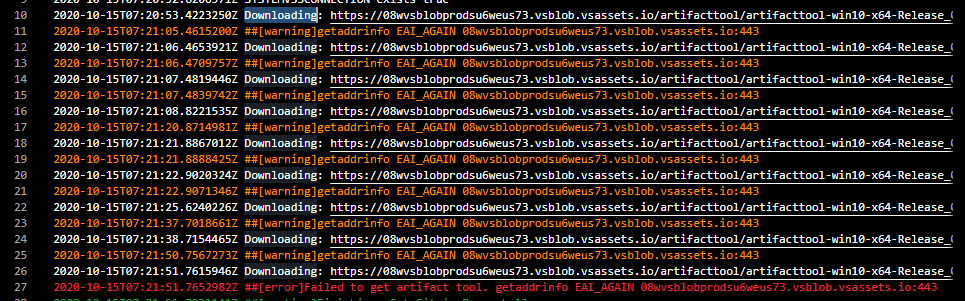 Publishing universal package doesn't work in Self-Hosted agent behind proxy · Issue #13088 ...