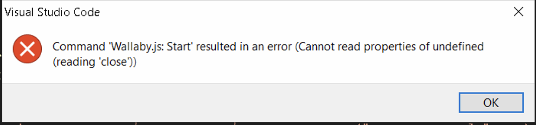 Wallaby won't start on Windows machine · Issue #3007 · wallabyjs/public · GitHub