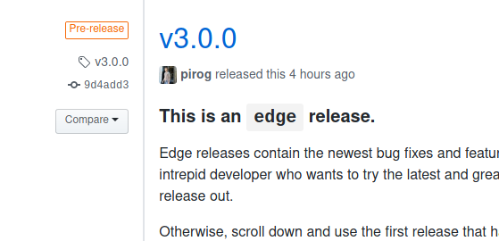 Is release v3.0.0 a stable release? · Issue #2222 · lando/lando · GitHub