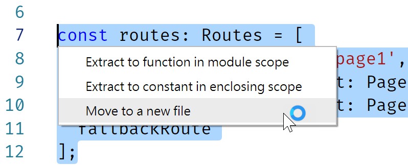 "Move to a new file" translation should be translatable · Issue #60272 ...