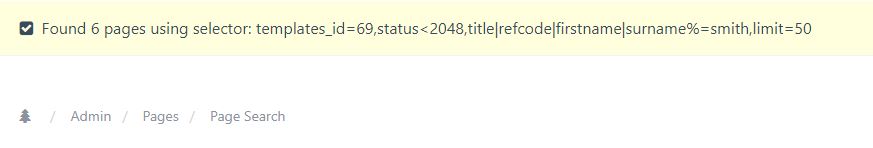 Page Autocomplete/ProcessPageSearch executeFor() ignores fields to query with new 3-digit ...