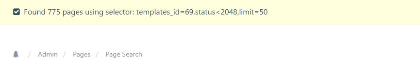 Page Autocomplete/ProcessPageSearch executeFor() ignores fields to query with new 3-digit ...