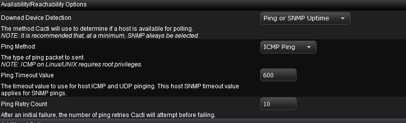 Ping no longer works due to hostname changes · Issue #209 · Cacti/spine · GitHub