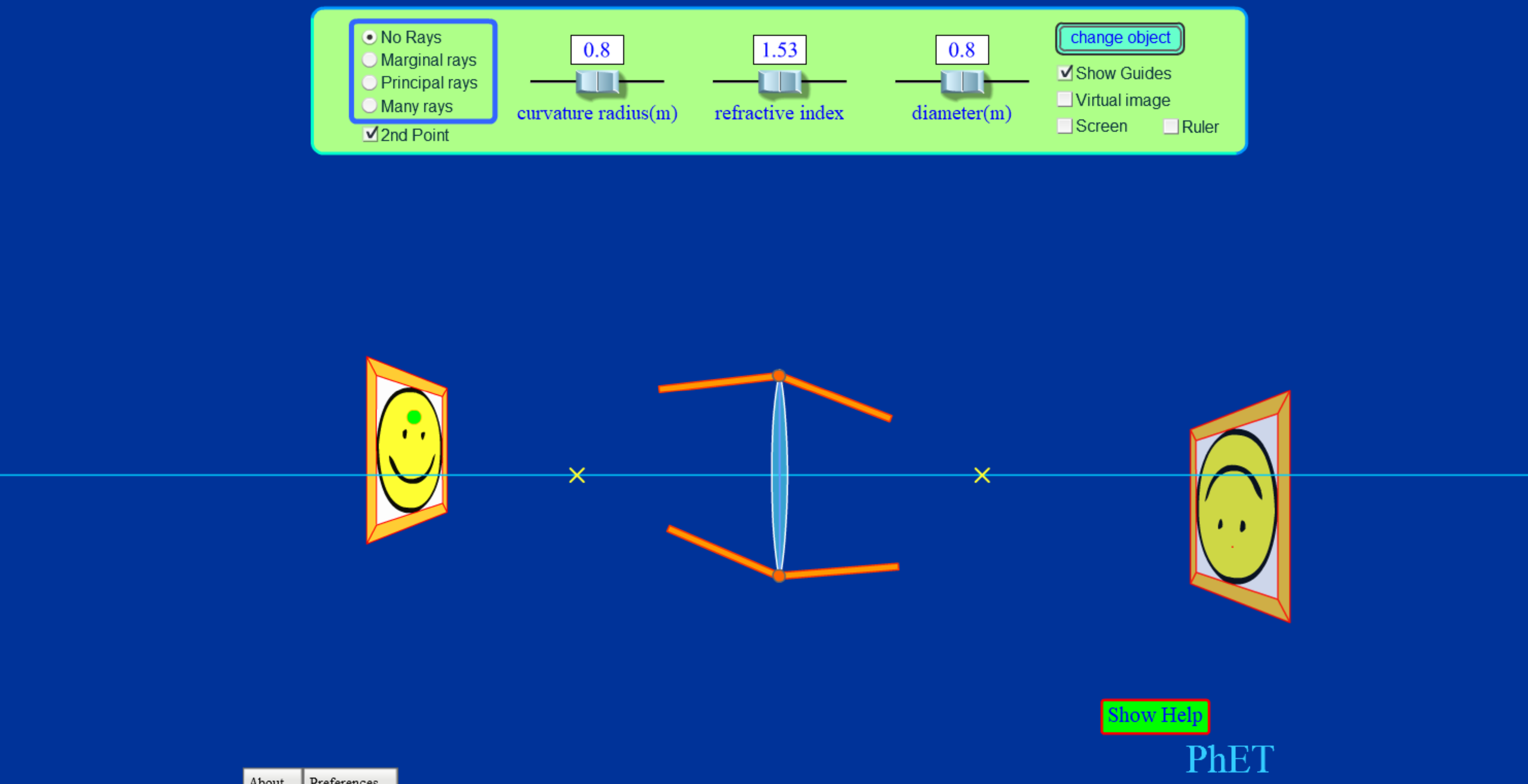 Corresponding image for movable point (tiny red dot) · Issue #65 · phetsims/geometric-optics ...