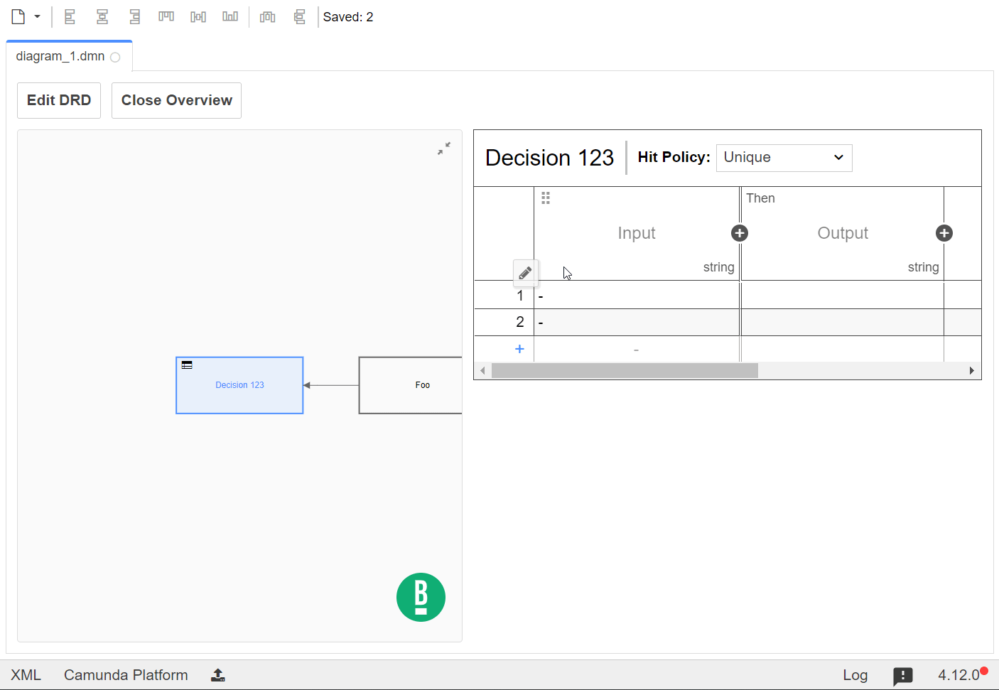 Edit Button Appears When Editing Decision Name and Scrolling Horizontally · Issue #668 · bpmn-io ...