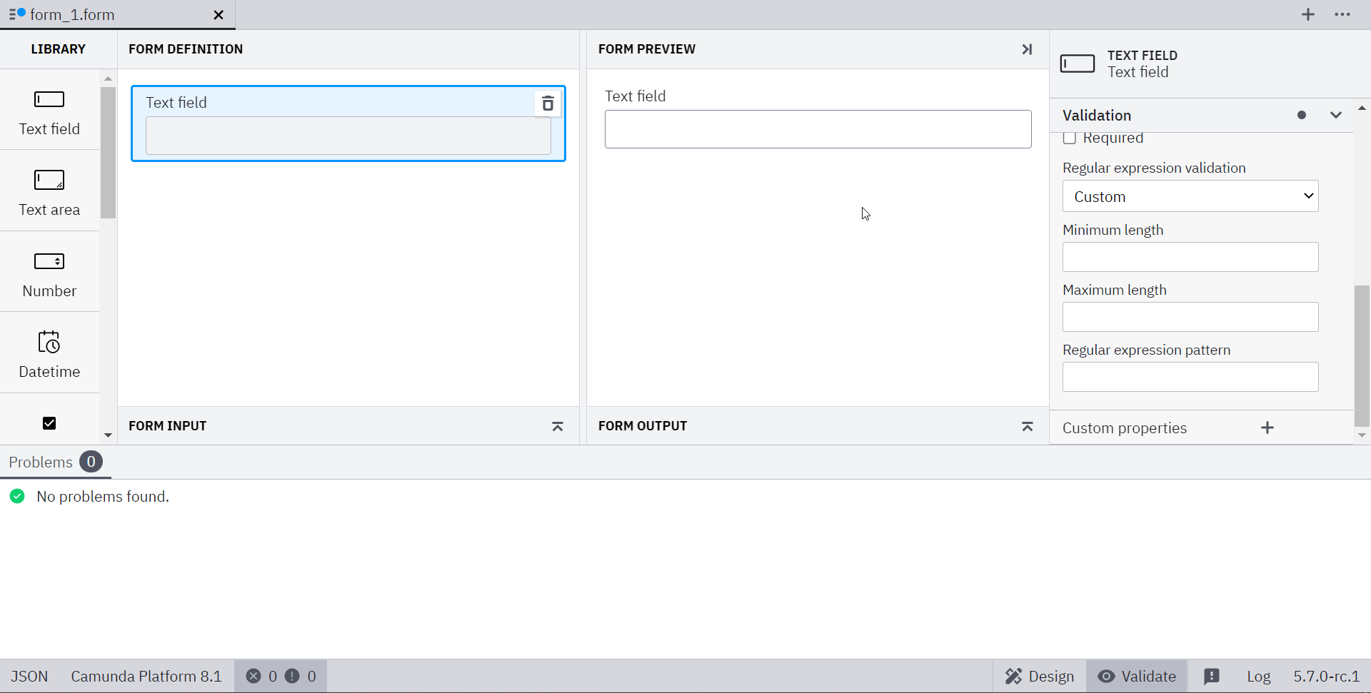 `email` And `phone` Validation Doesnt Take Precedence Over Custom Validation · Issue 3379