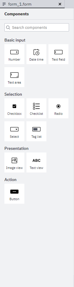 Wrong Palette Padding on Smaller Screens Due to Scroll Bar · Issue #539 · bpmn-io/form-js · GitHub