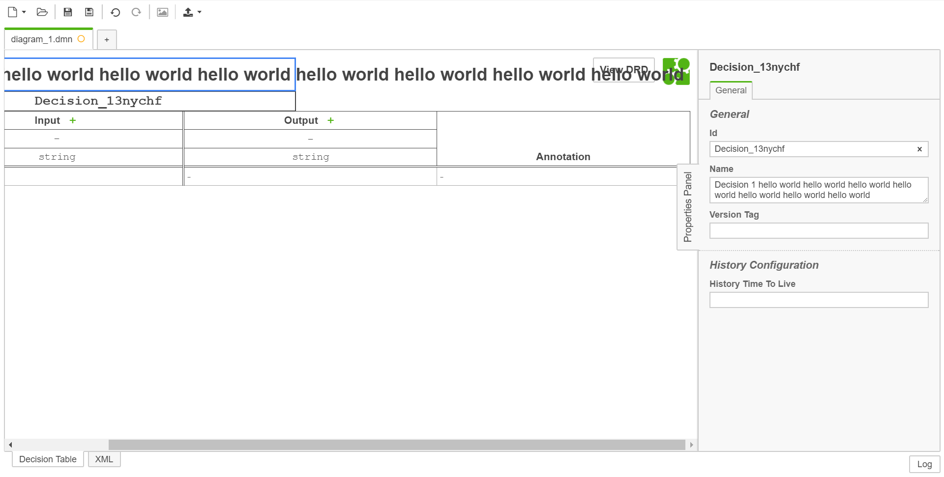 Layout breaks when having very long decision names · Issue #373 · bpmn-io/dmn-js · GitHub