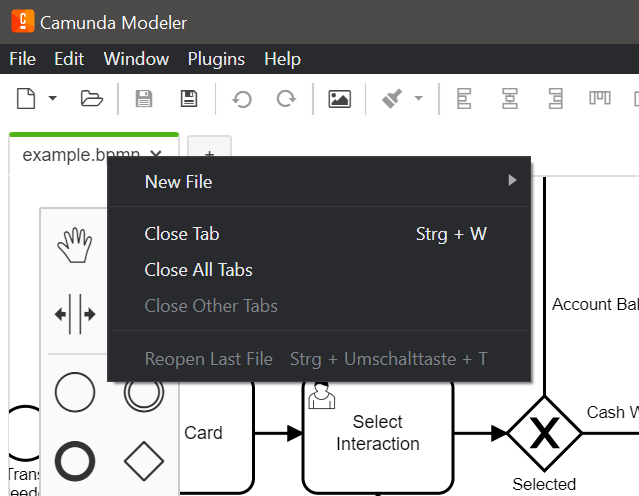 Diagram Can Be Revealed in File Explorer · Issue #1834 · camunda/camunda-modeler · GitHub