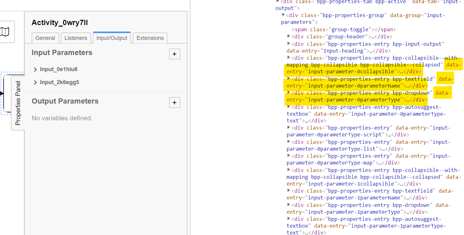 Missing input/output parameter edition panel · Issue #2018 · camunda/camunda-modeler · GitHub