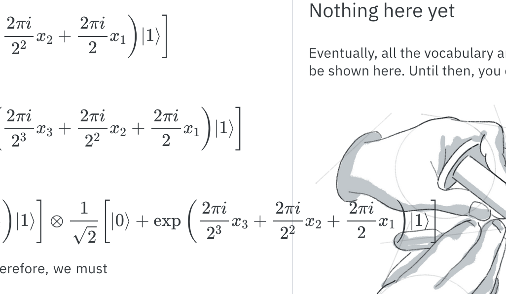 [Content UI] Long math text goes beyond text container · Issue #466 · Qiskit/platypus · GitHub