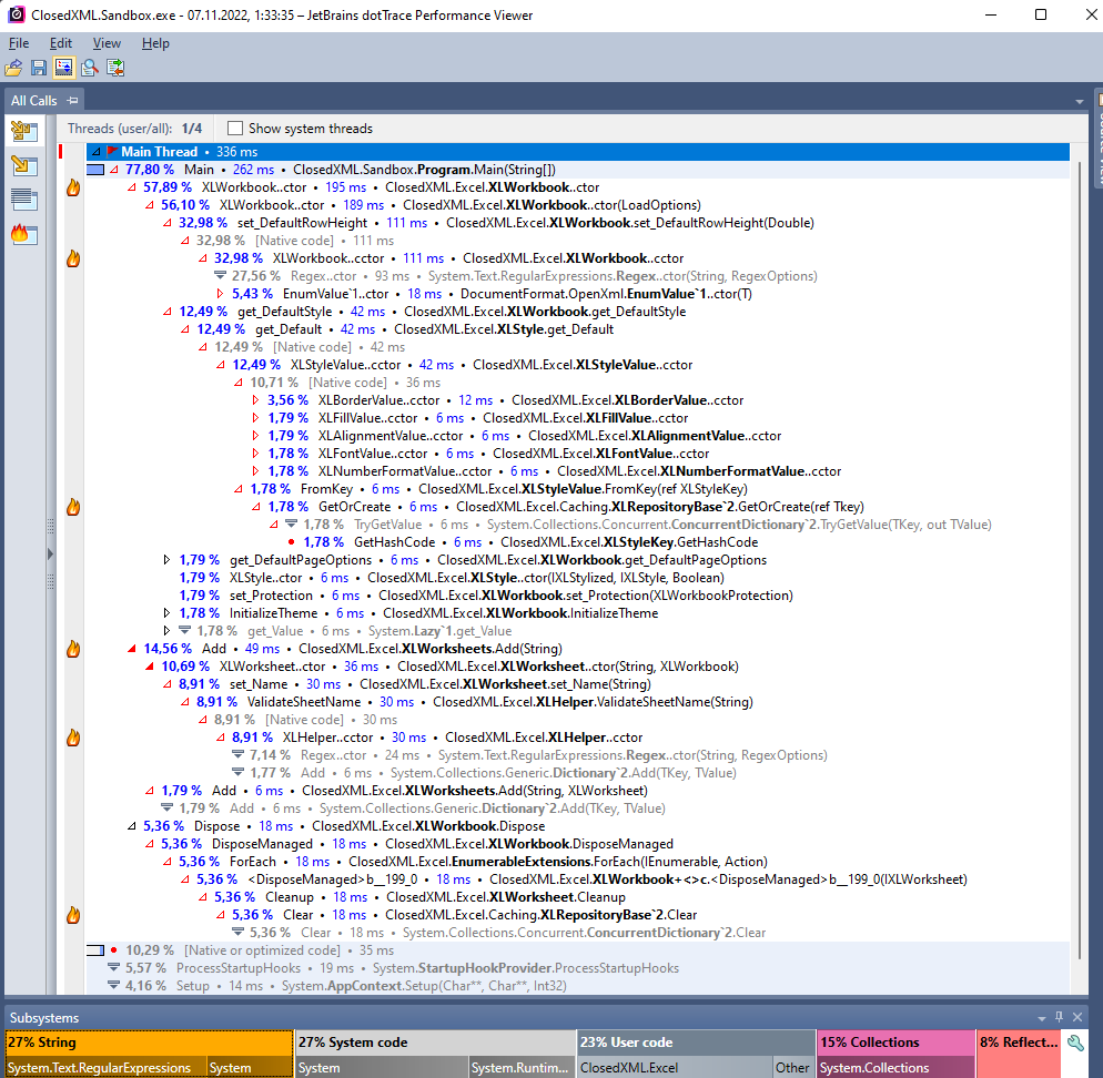 Is possible improve the initialize/read time with some parameters? · Issue #1910 · ClosedXML ...