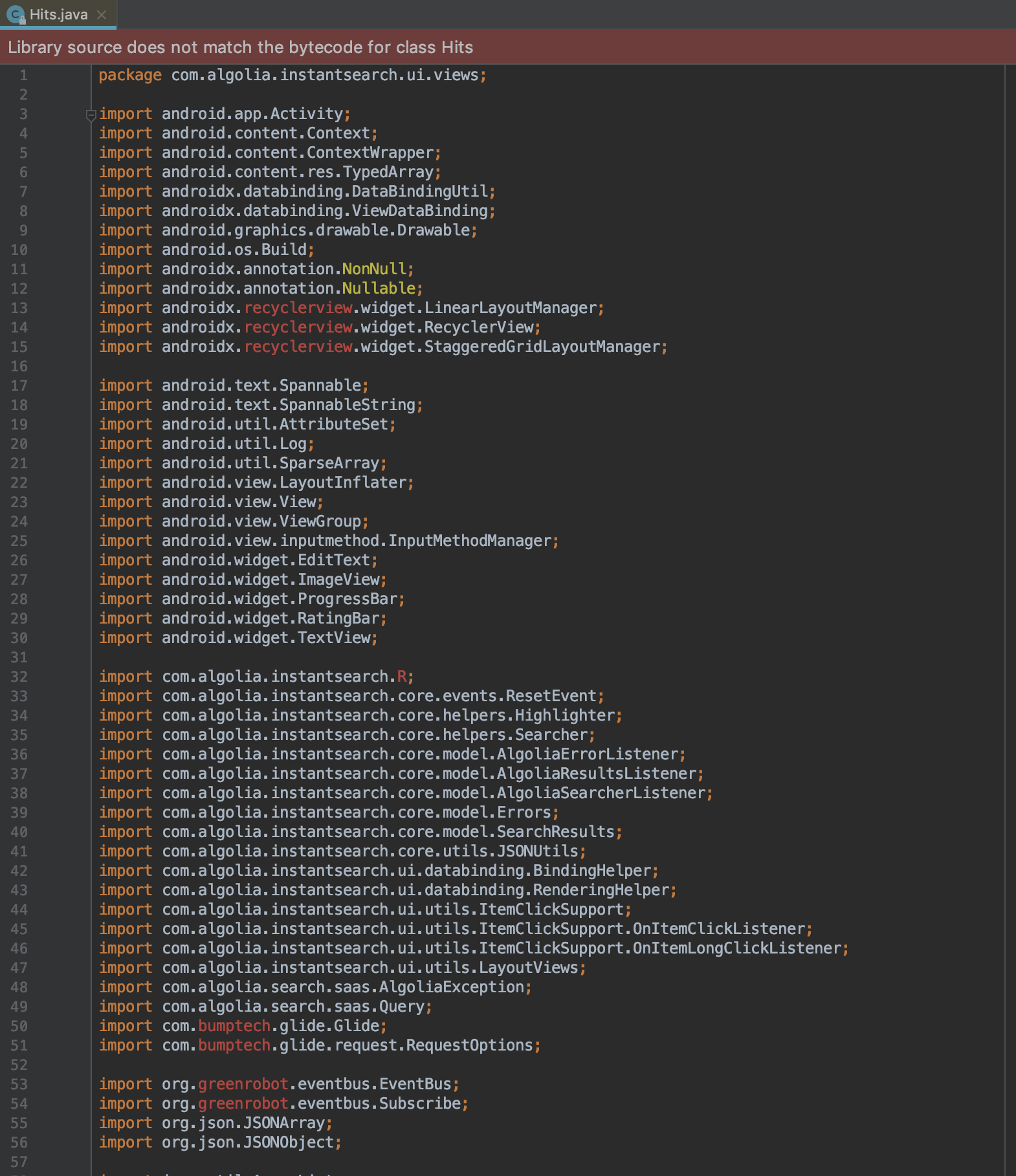 Cant find Hits class, something is weird with classpath or something like that · Issue #158 ...