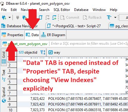 Minor usability issue: F4 context menu options not opening "Properties" TAB properly · Issue ...