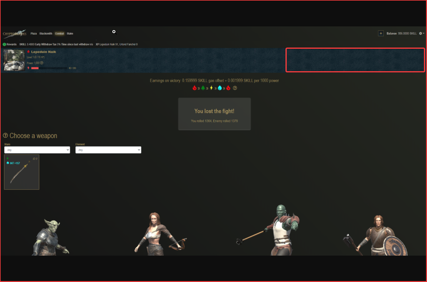 allow quicker switching of characters · Issue #80 · CryptoBlades/cryptoblades · GitHub