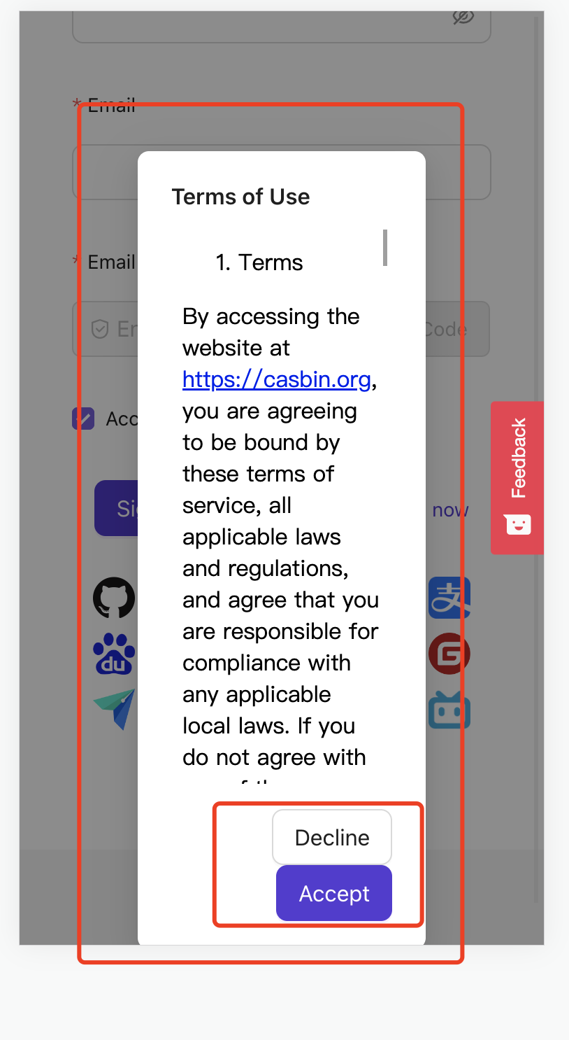 Mobile interface adaptation issues · Issue #2097 · casdoor/casdoor · GitHub