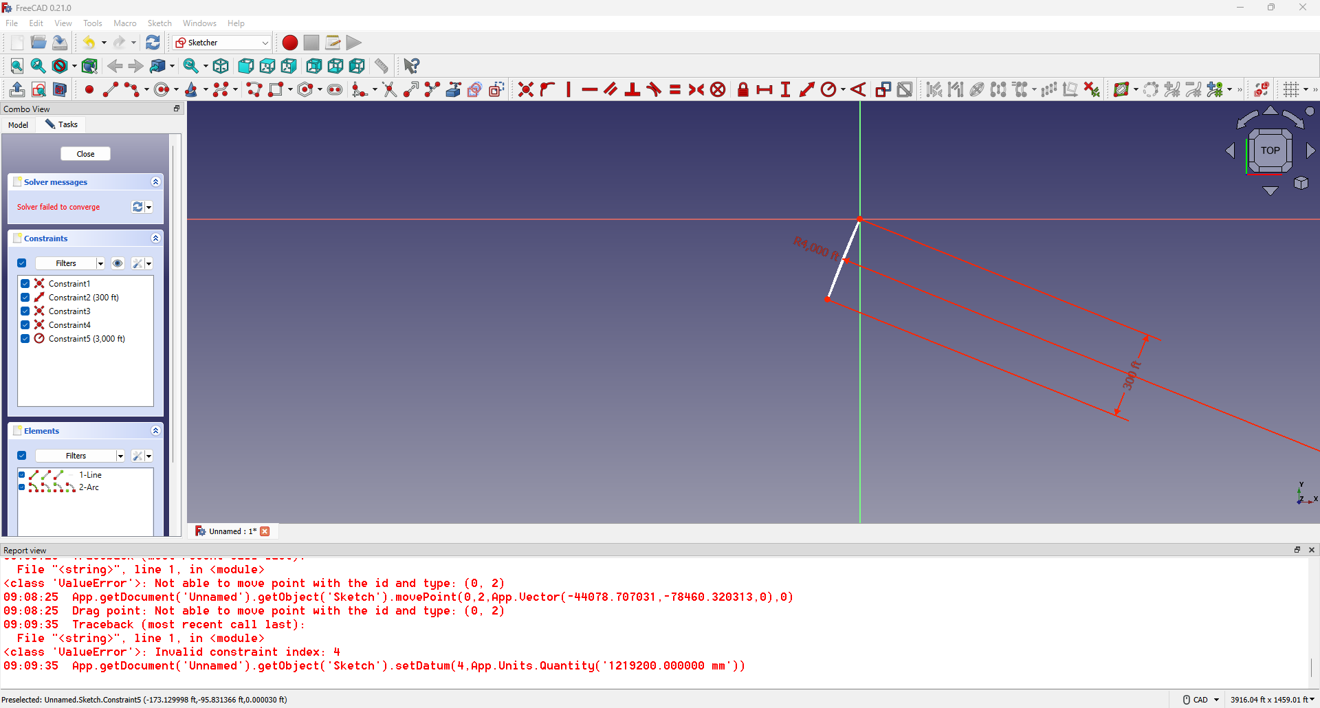 Cannot Create An Arc With A Large Radius · Issue 10411 · Freecadfreecad · Github 