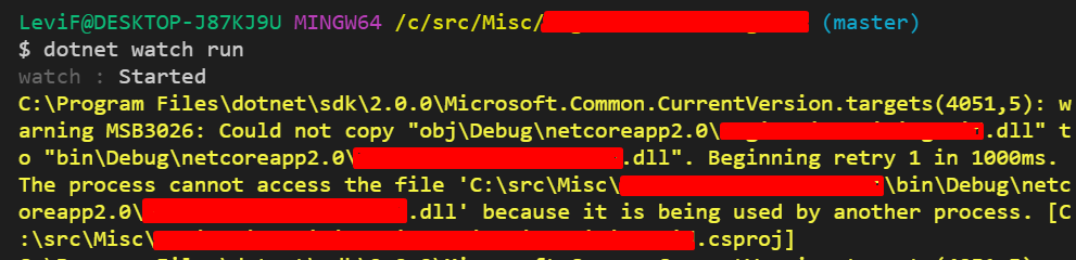 closing the editor doesn't terminate processes running in the terminal ...