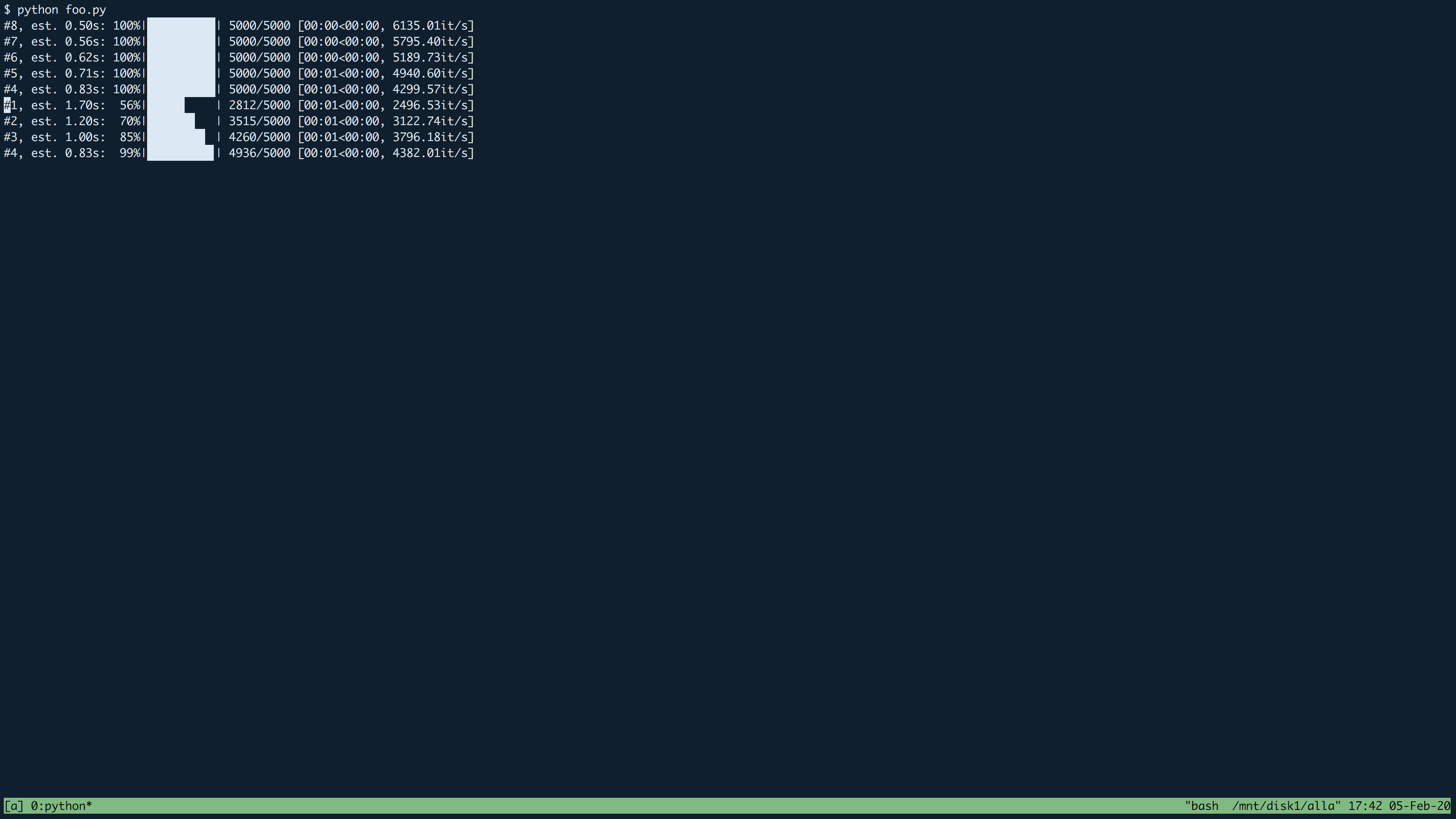 Multiprocessing Example In Docs Doesnt Work · Issue 889 · Tqdmtqdm
