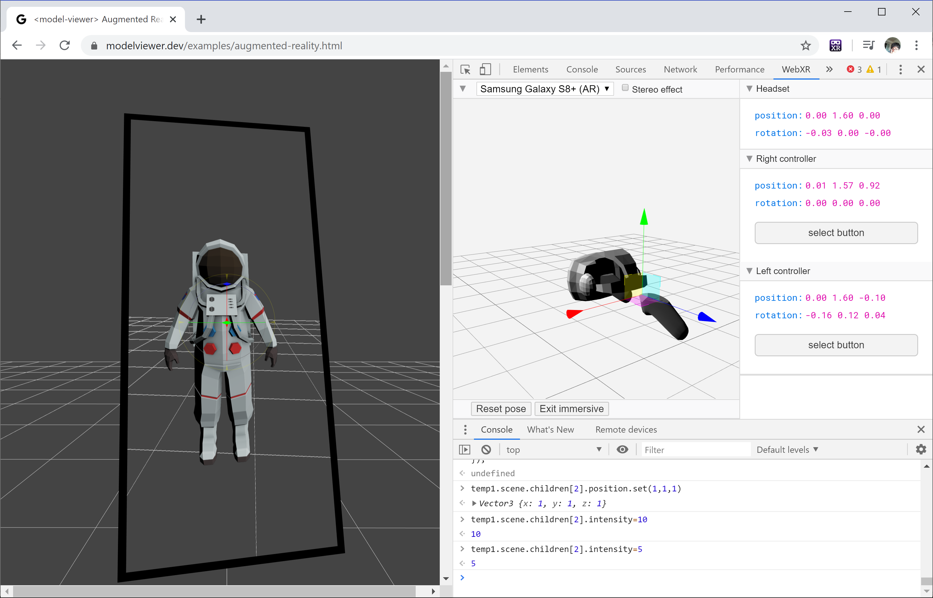 Model is black on AR example · Issue #1016 · google/model-viewer · GitHub