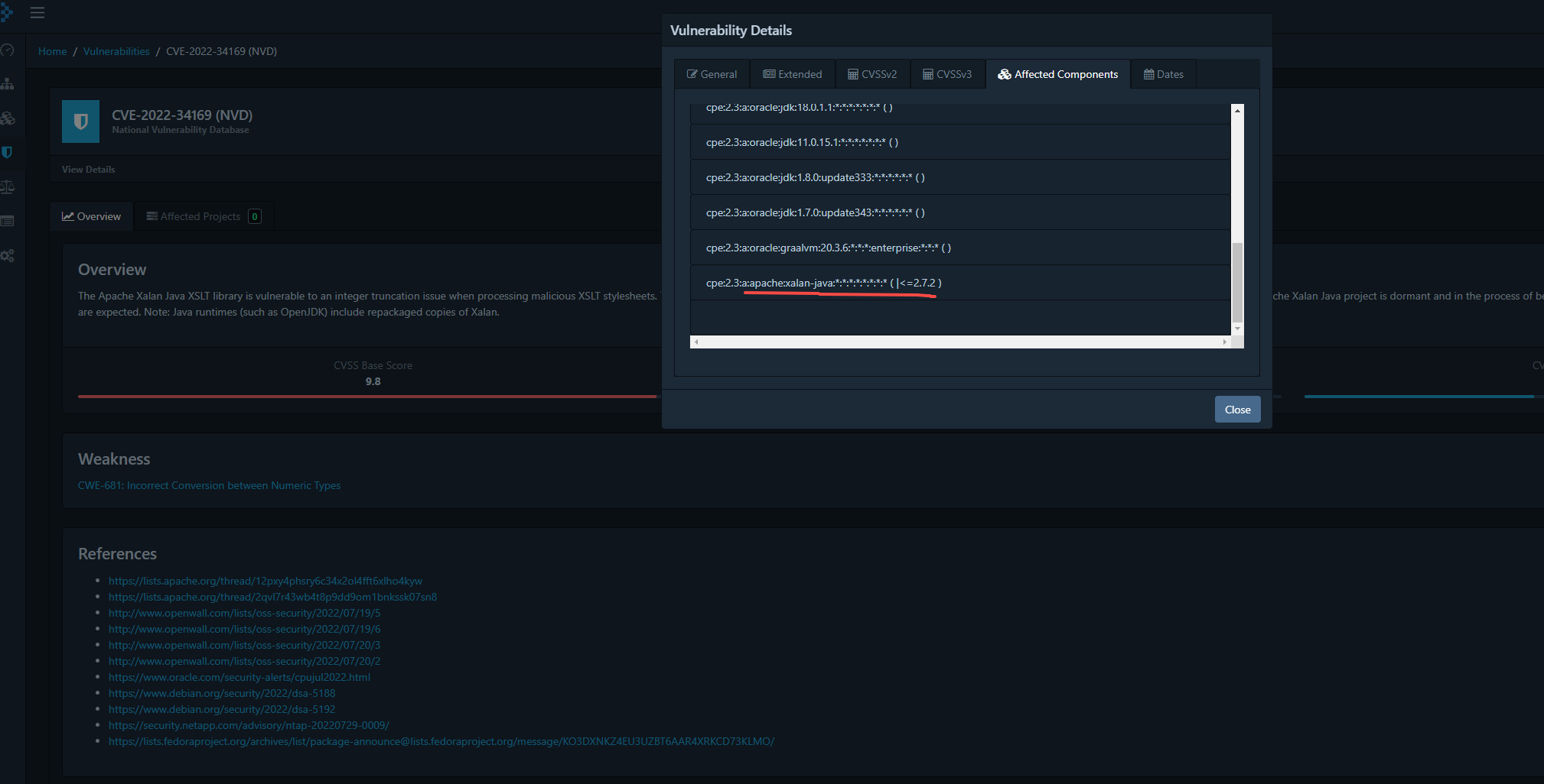 Why denpendency track miss some vulnerabilities · Issue #1871 · DependencyTrack/dependency-track ...