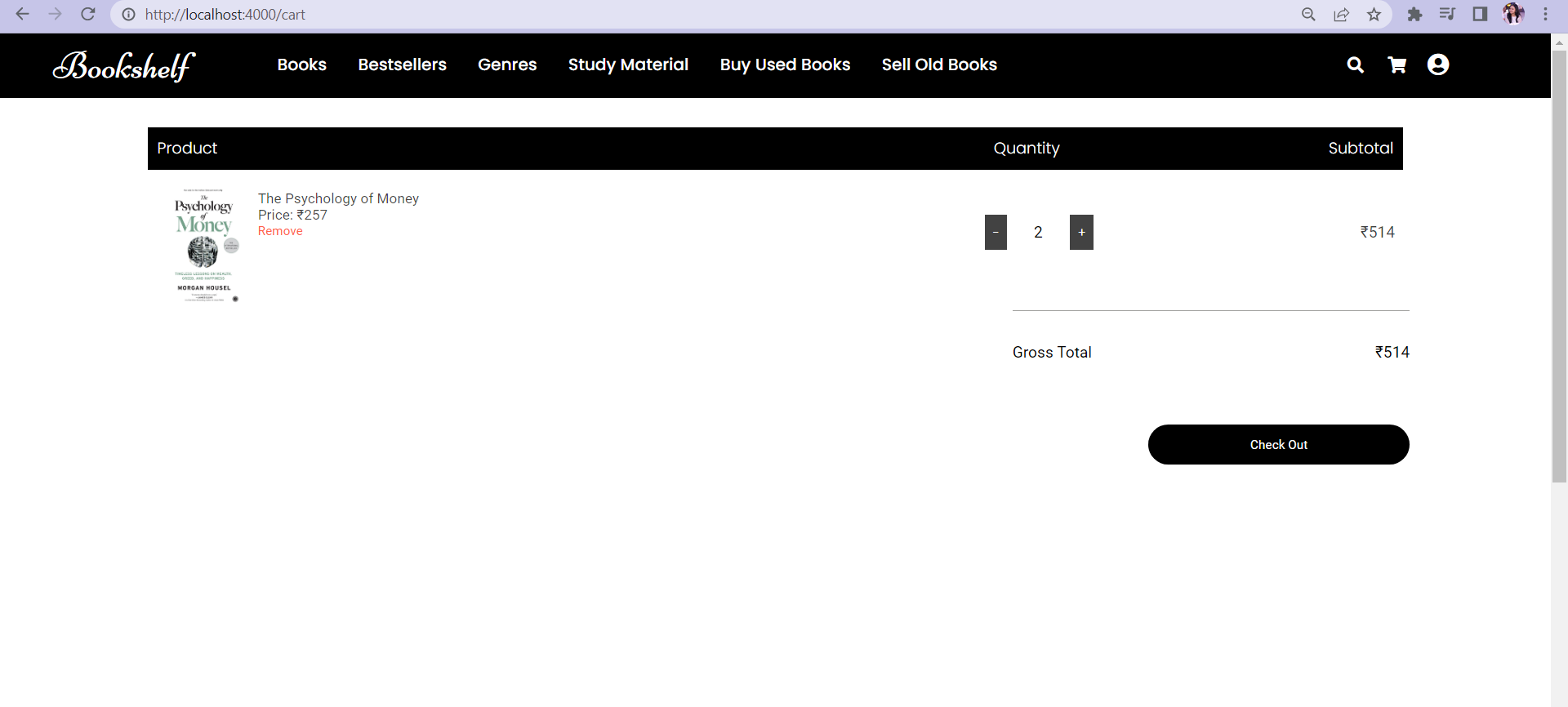 GitHub - champion18/bookshelf: An online bookstore website where users can buy books. Responsive ...