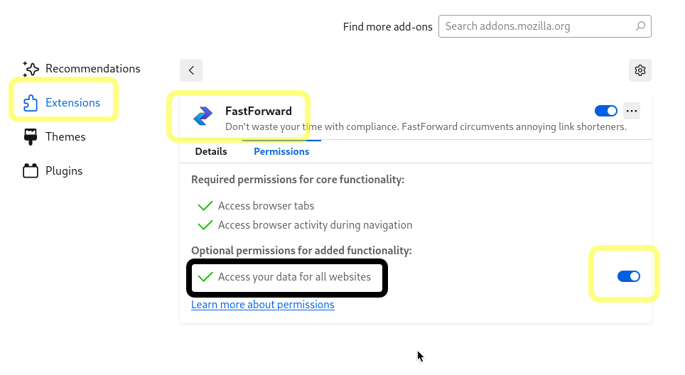 ouo.io is not by passing[Bug] · Issue #1153 · FastForwardTeam/FastForward · GitHub