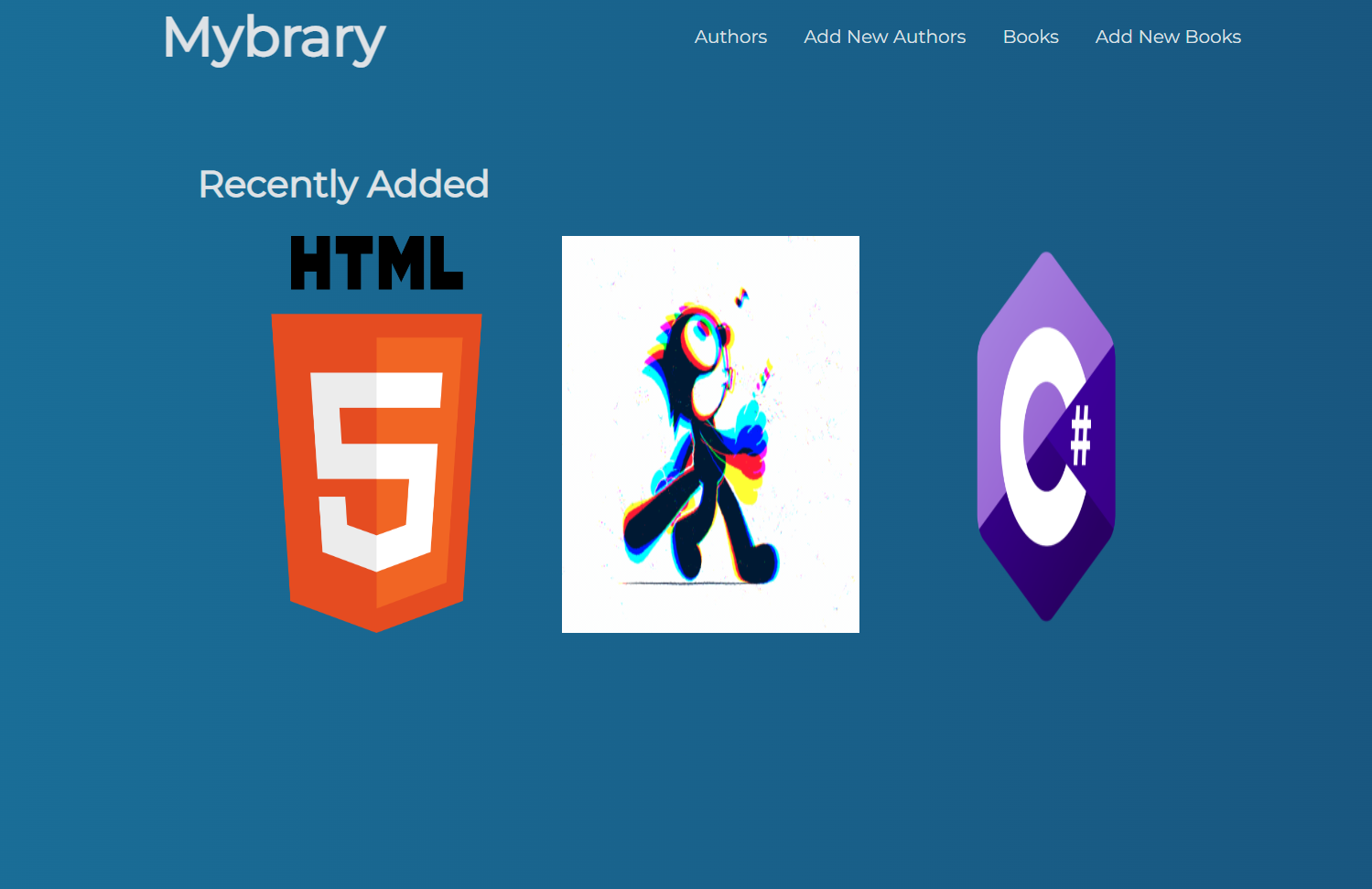 GitHub - AdamKj/Mybrary-App: Library application with basic CRUD operations regarding Authors ...