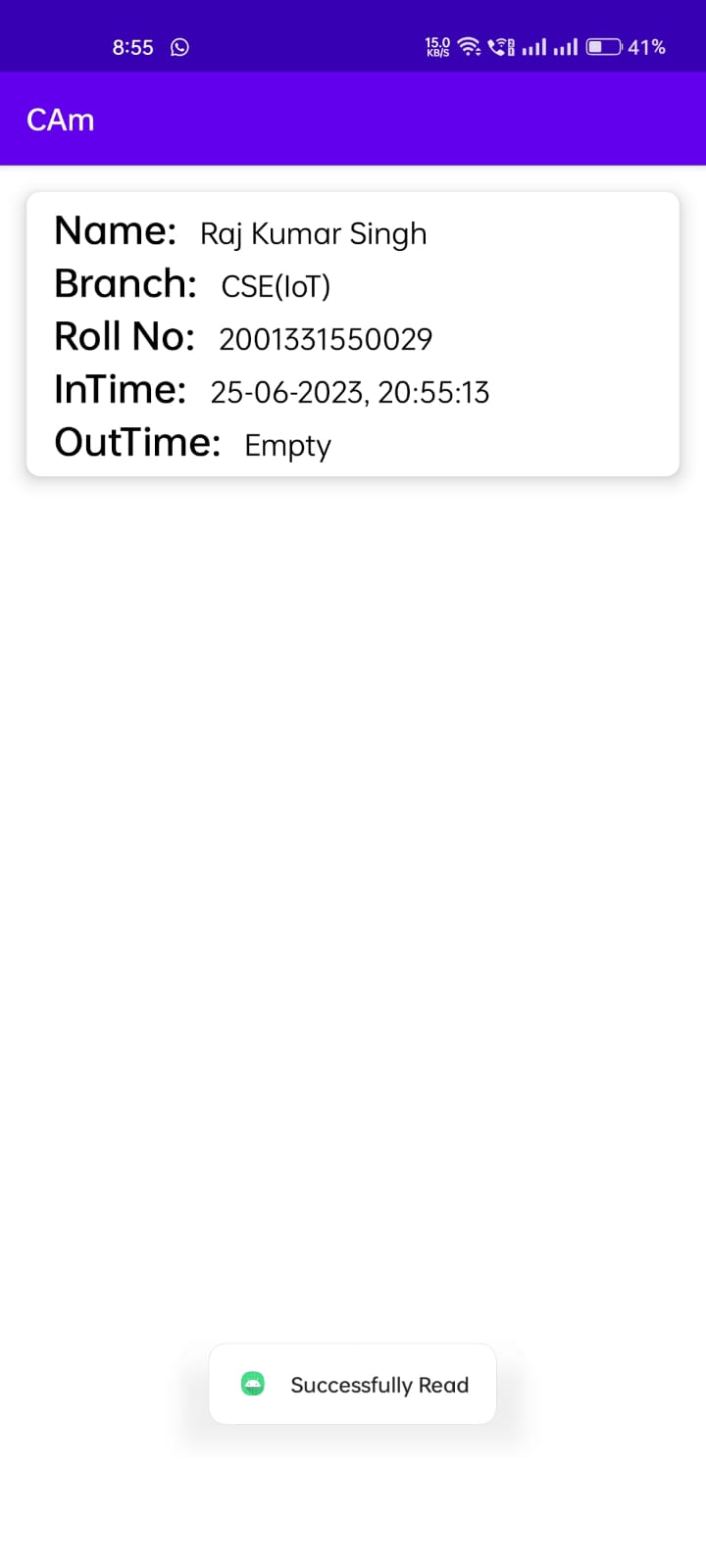 GitHub - Rajkumar-24/Contactless-Attendance-System-App