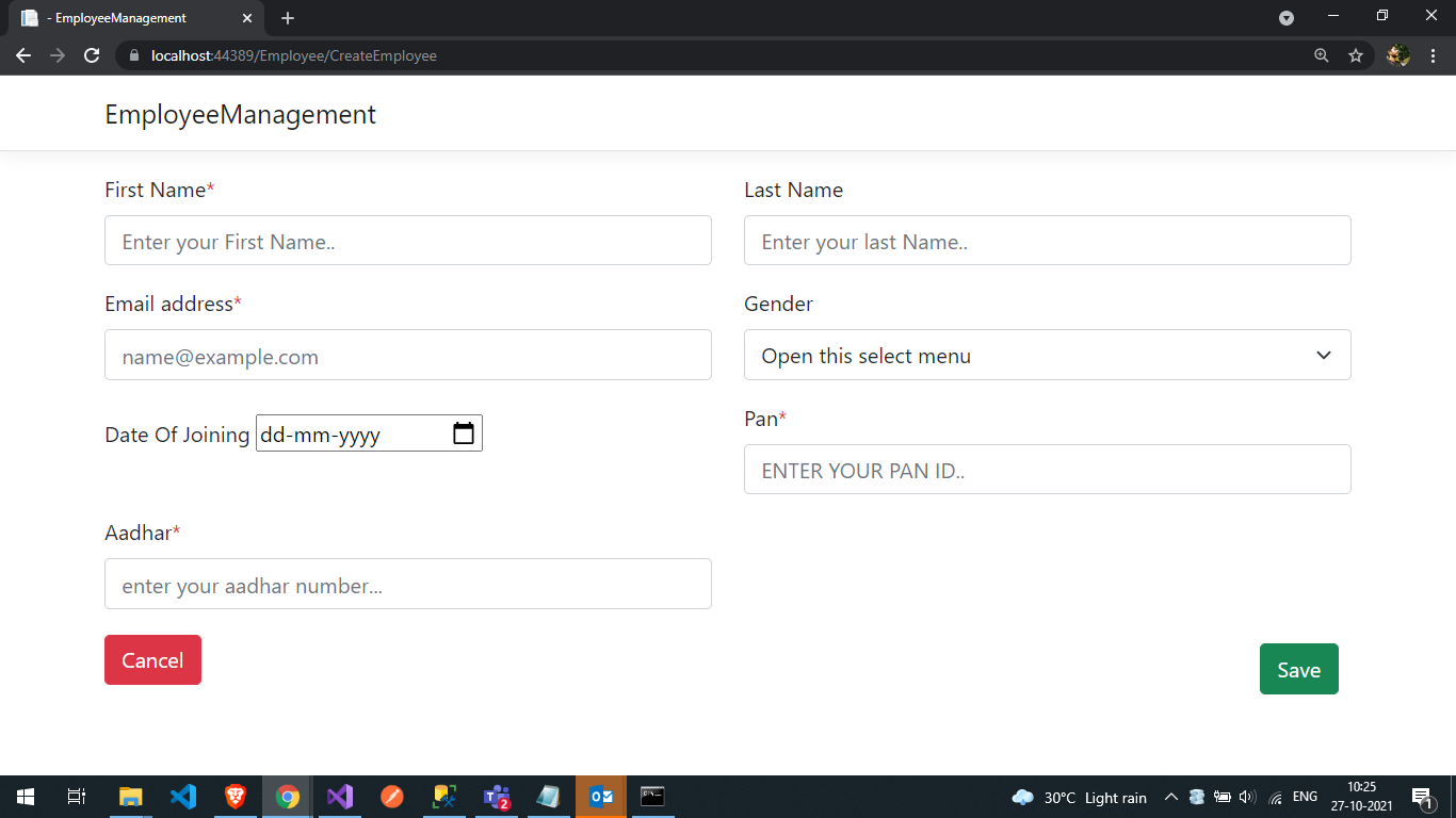 GitHub - vijayjayakumar02/EmployeeManagementMVC