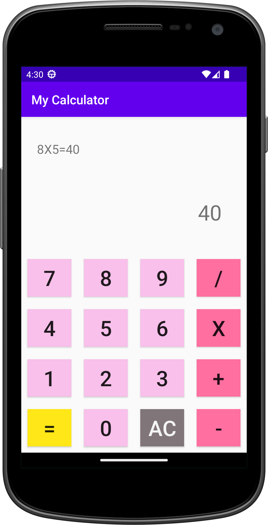 GitHub - RoteGer/My-Calculator: A calculator bulid in Java using ...