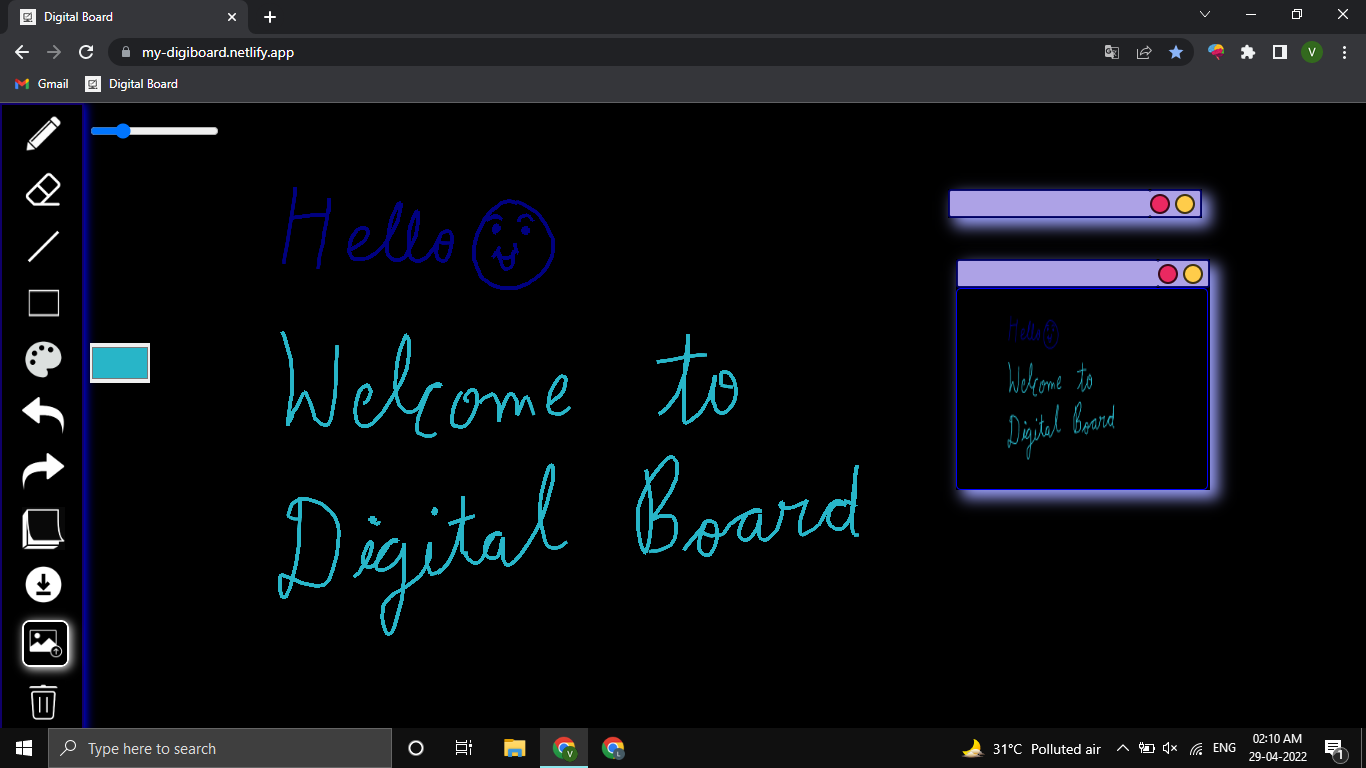 GitHub - vishakha-aggarwal/my-digiboard: An easy to use online digital ...