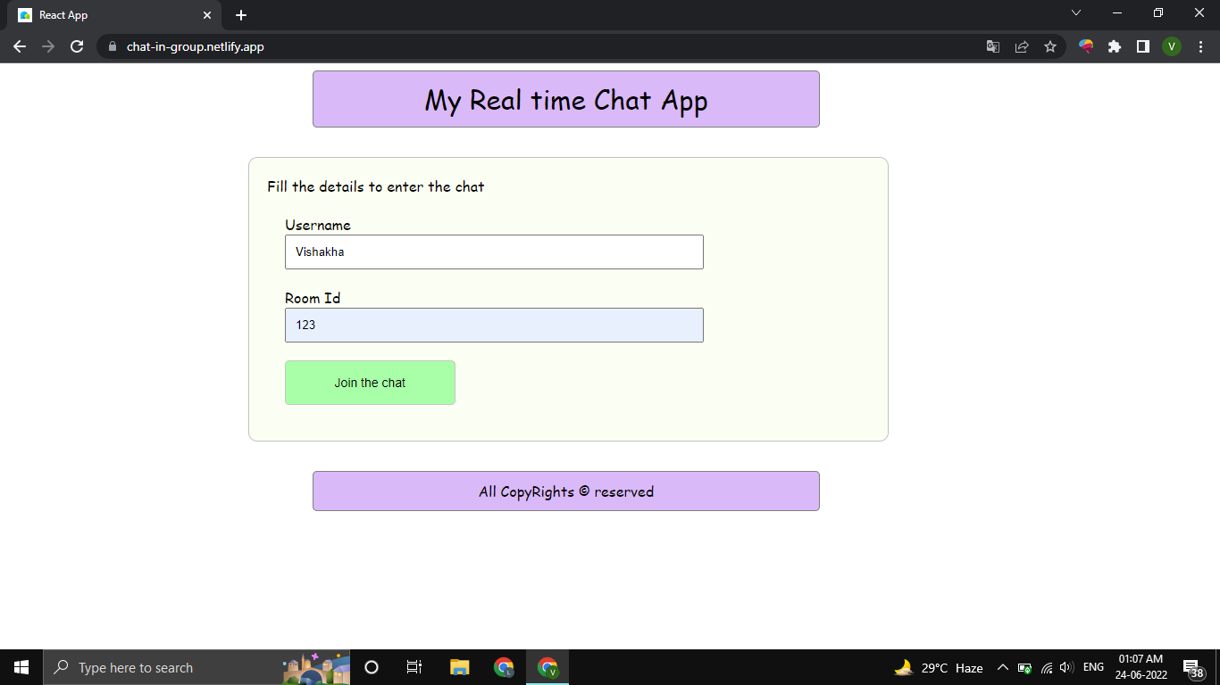 GitHub - vishakha-aggarwal/Group-Chat-App-using-MERN: A real-time MERN stack group chat ...