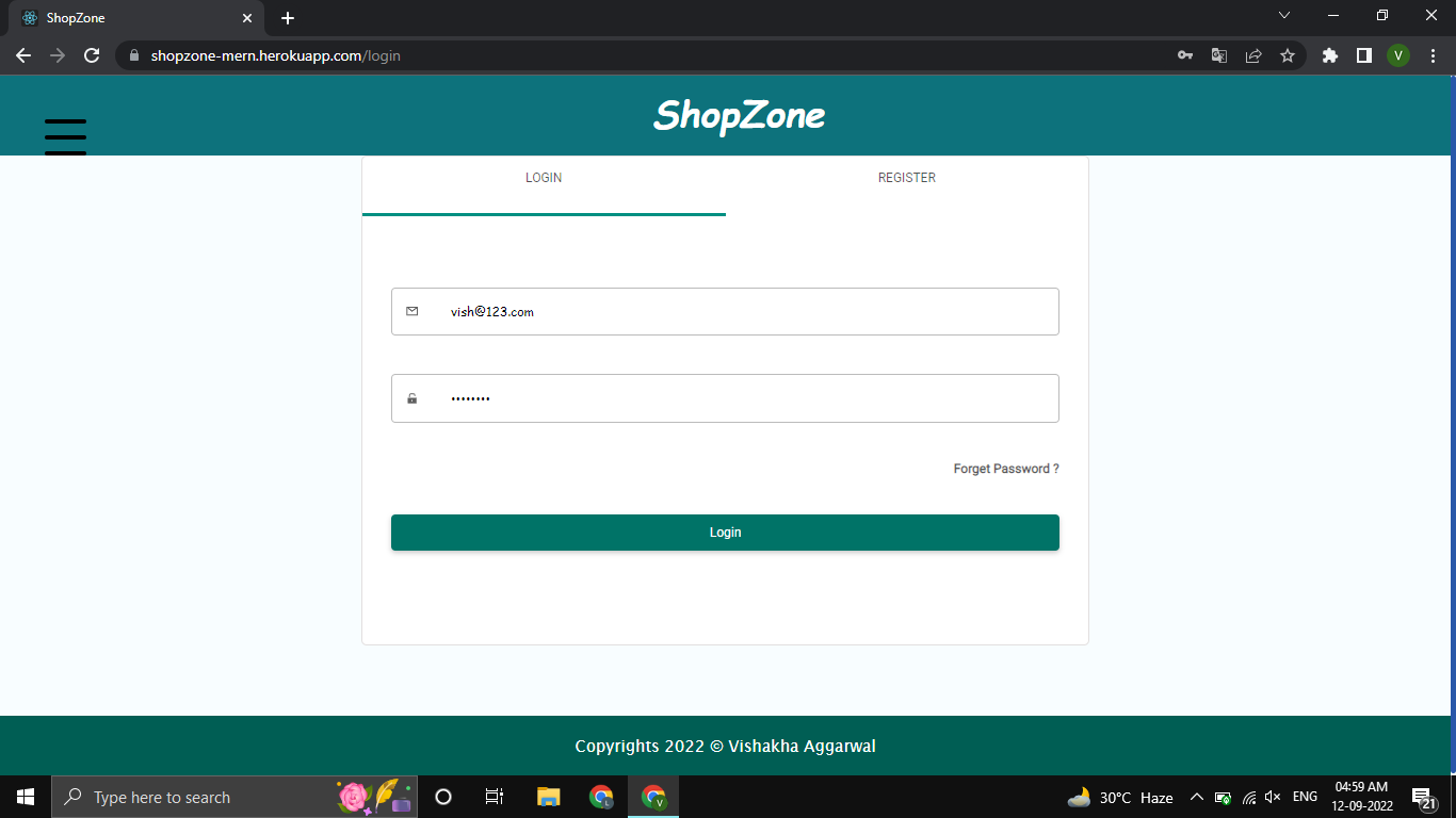 GitHub - vishakha-aggarwal/Shopzone: An end-to-end online shopping platform in which goods are ...