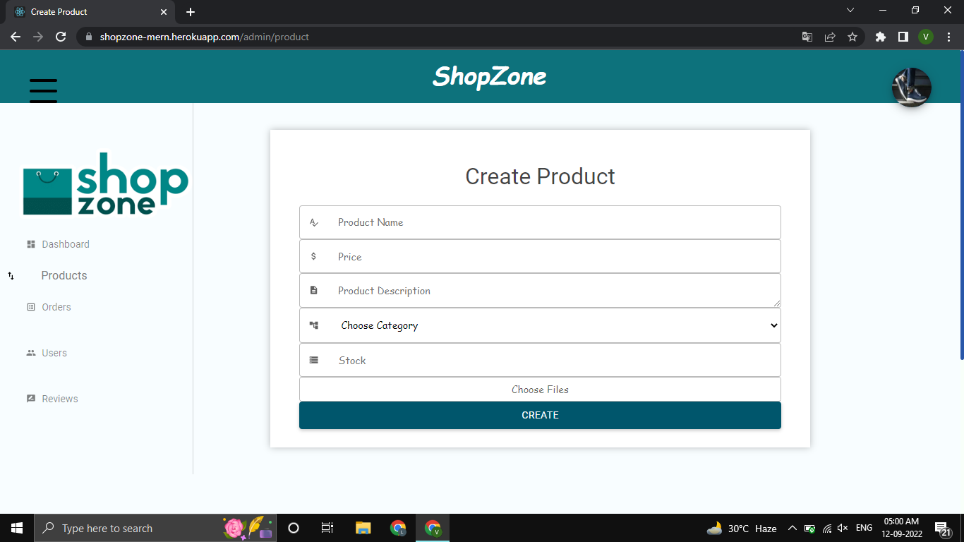 GitHub - vishakha-aggarwal/Shopzone: An end-to-end online shopping platform in which goods are ...