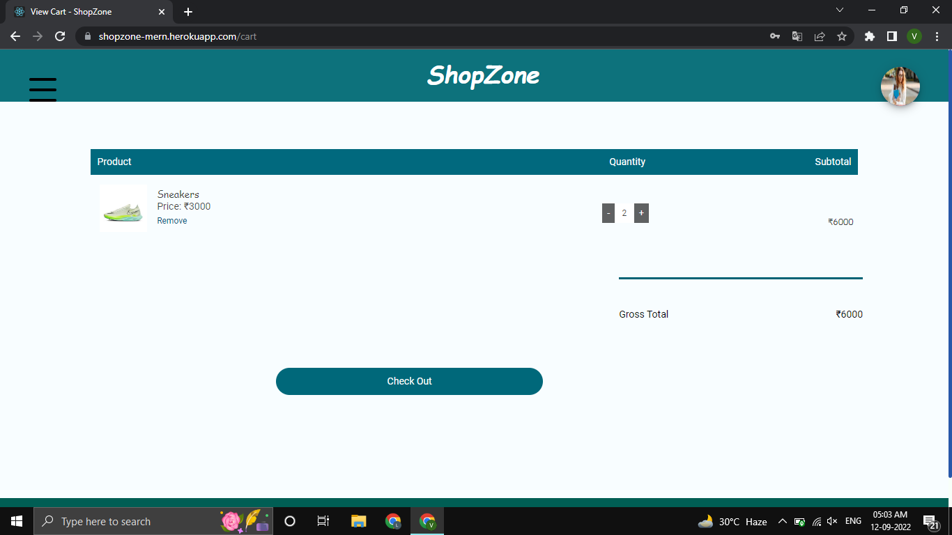 GitHub - vishakha-aggarwal/Shopzone: An end-to-end online shopping platform in which goods are ...