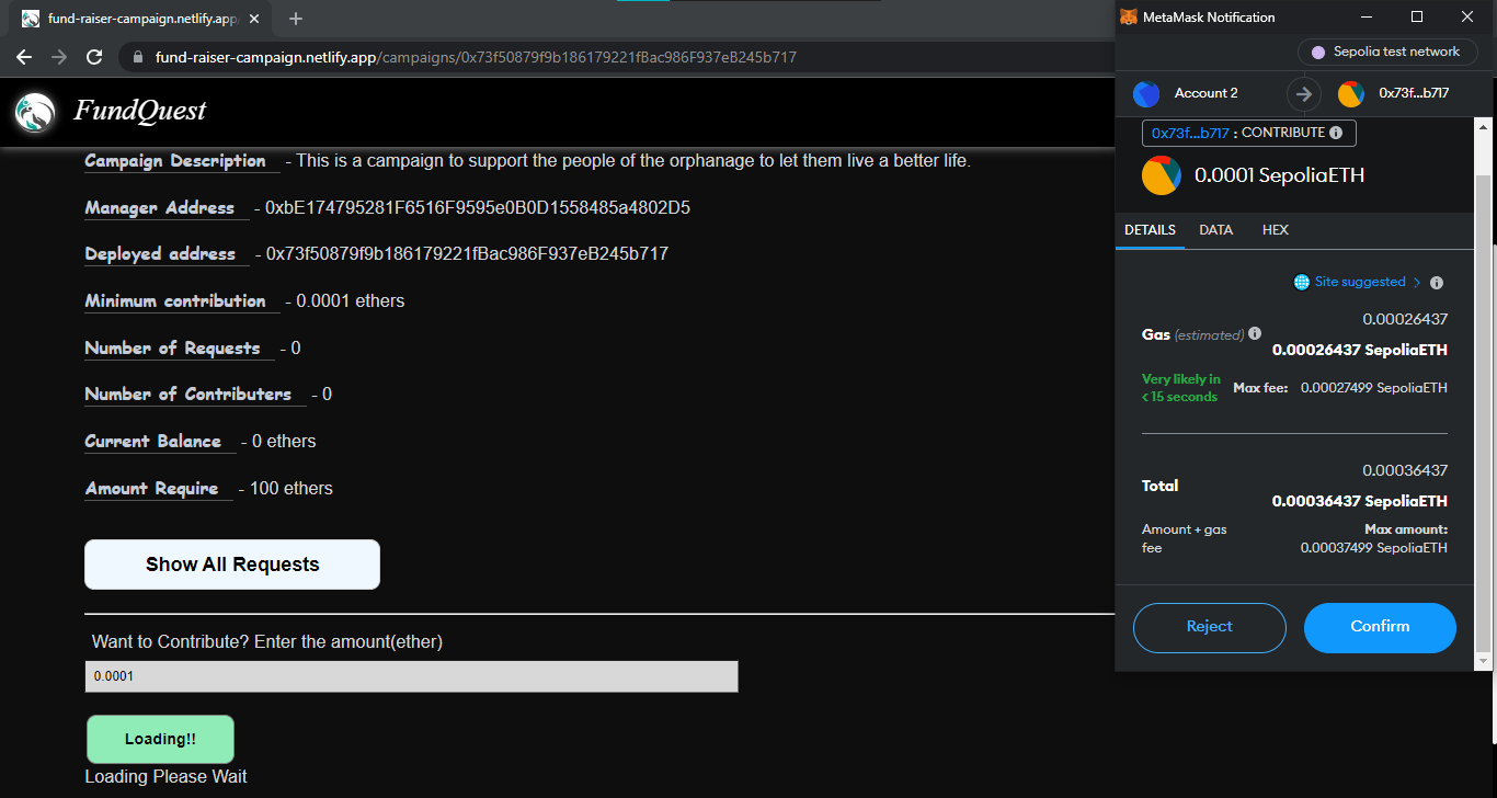GitHub - vishakha-aggarwal/Fund-Raiser-Campaign: A Blockchain based ...