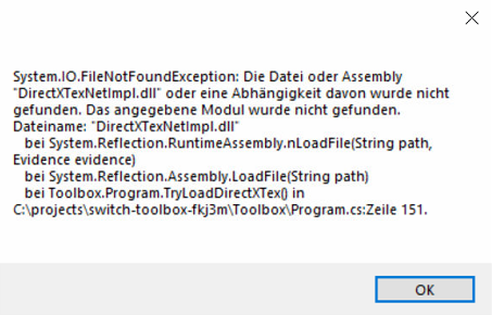 Infinite loading screen · Issue #330 · KillzXGaming/Switch-Toolbox · GitHub