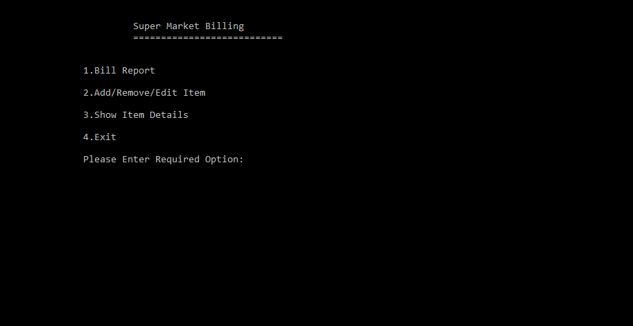GitHub - abdullahmad12/Billing-System-