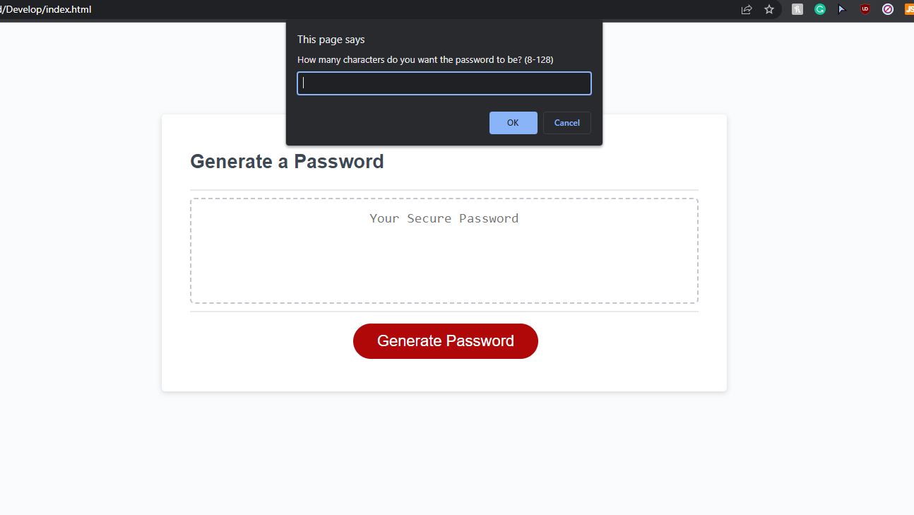 GitHub - cleclair71/RandomPasswordGenerator