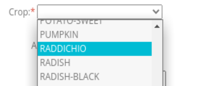 Crop spelling error · Issue #334 · DickinsonCollege/FarmData2 · GitHub