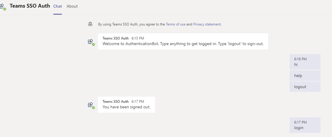 Does team-sso Show Token? · Issue #3034 · microsoft/BotBuilder-Samples · GitHub