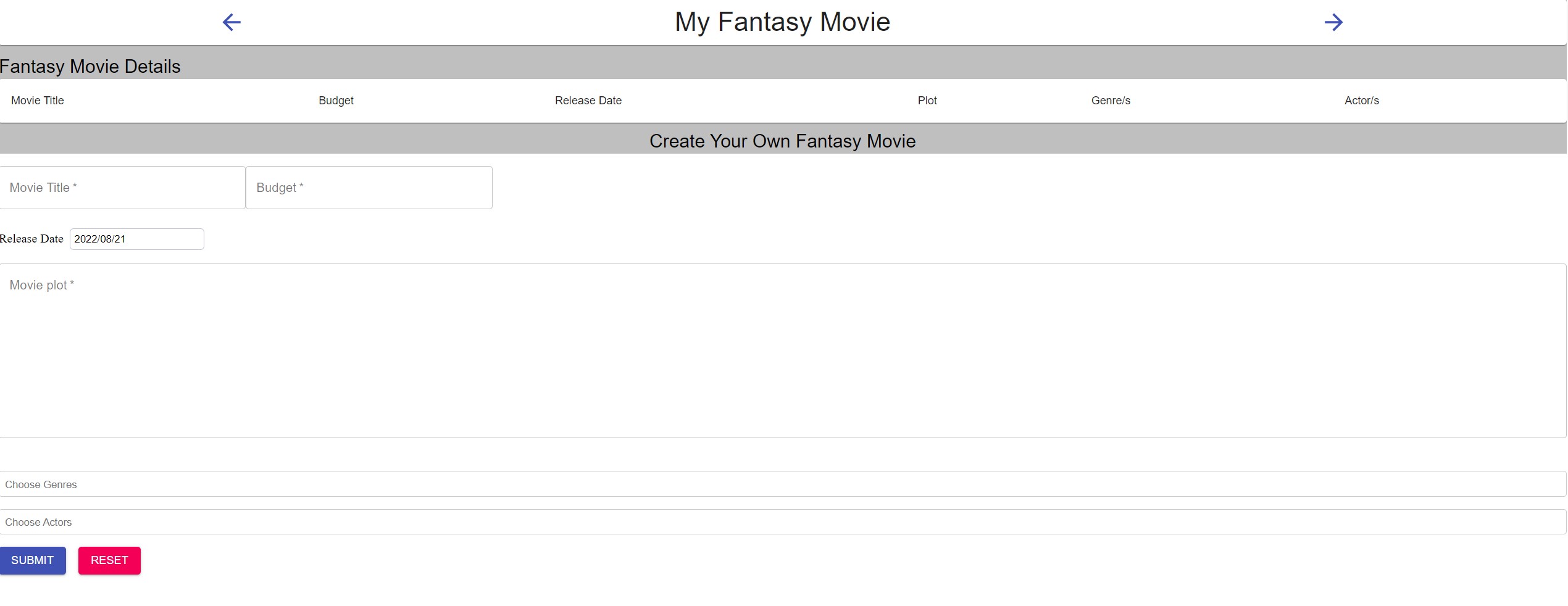 GitHub - Fiona-Waters/MoviesApp_Assignment