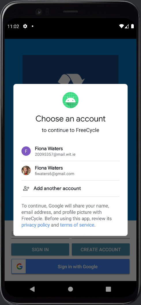 GitHub - Fiona-Waters/FreeCycleV2