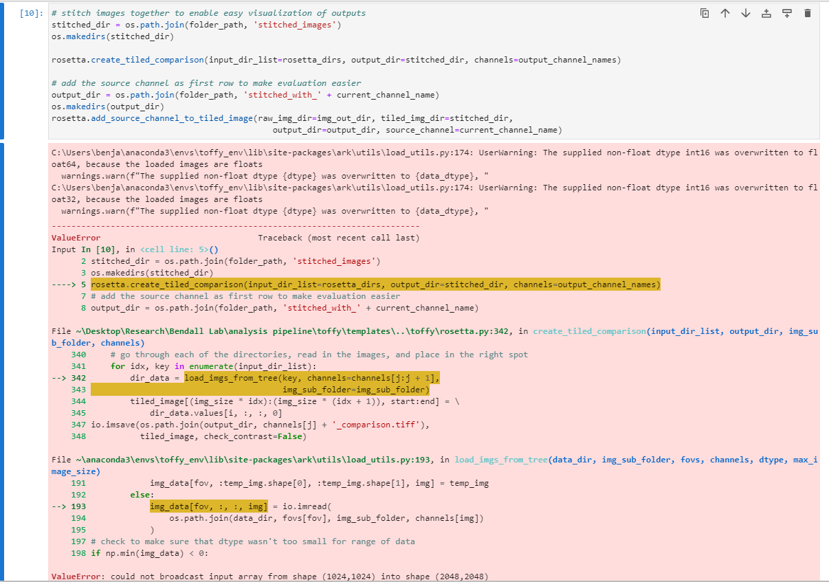 Rosetta fine tuning stitching · Issue #221 · angelolab/toffy · GitHub