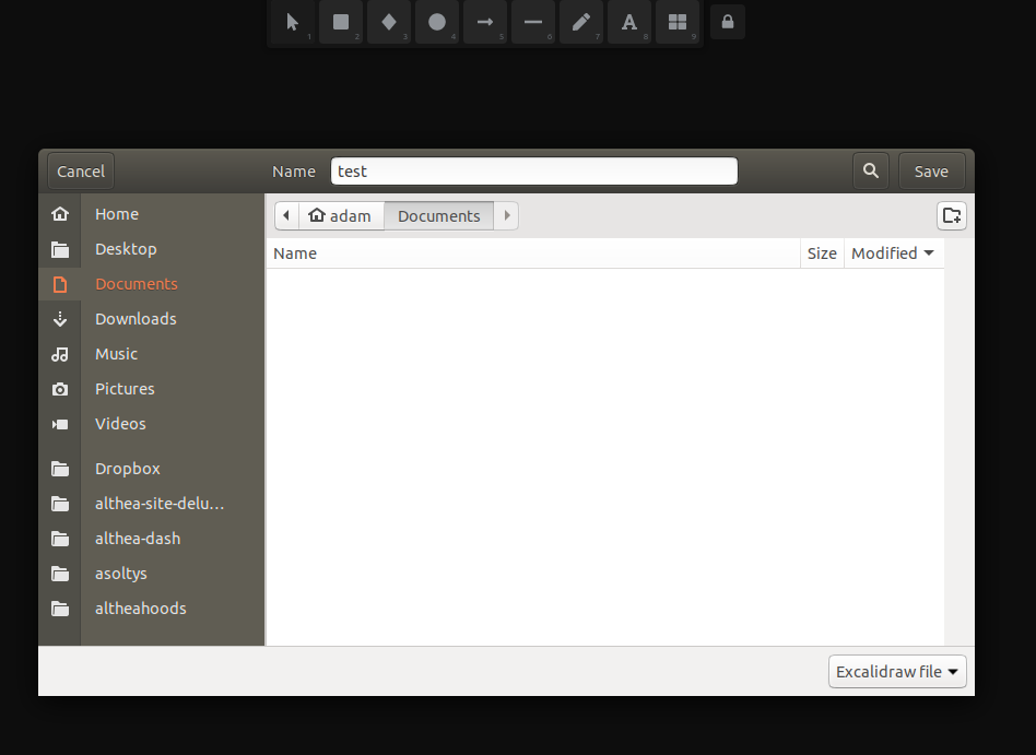 Can't identify saved file as an excalidraw file · Issue #2151 ...