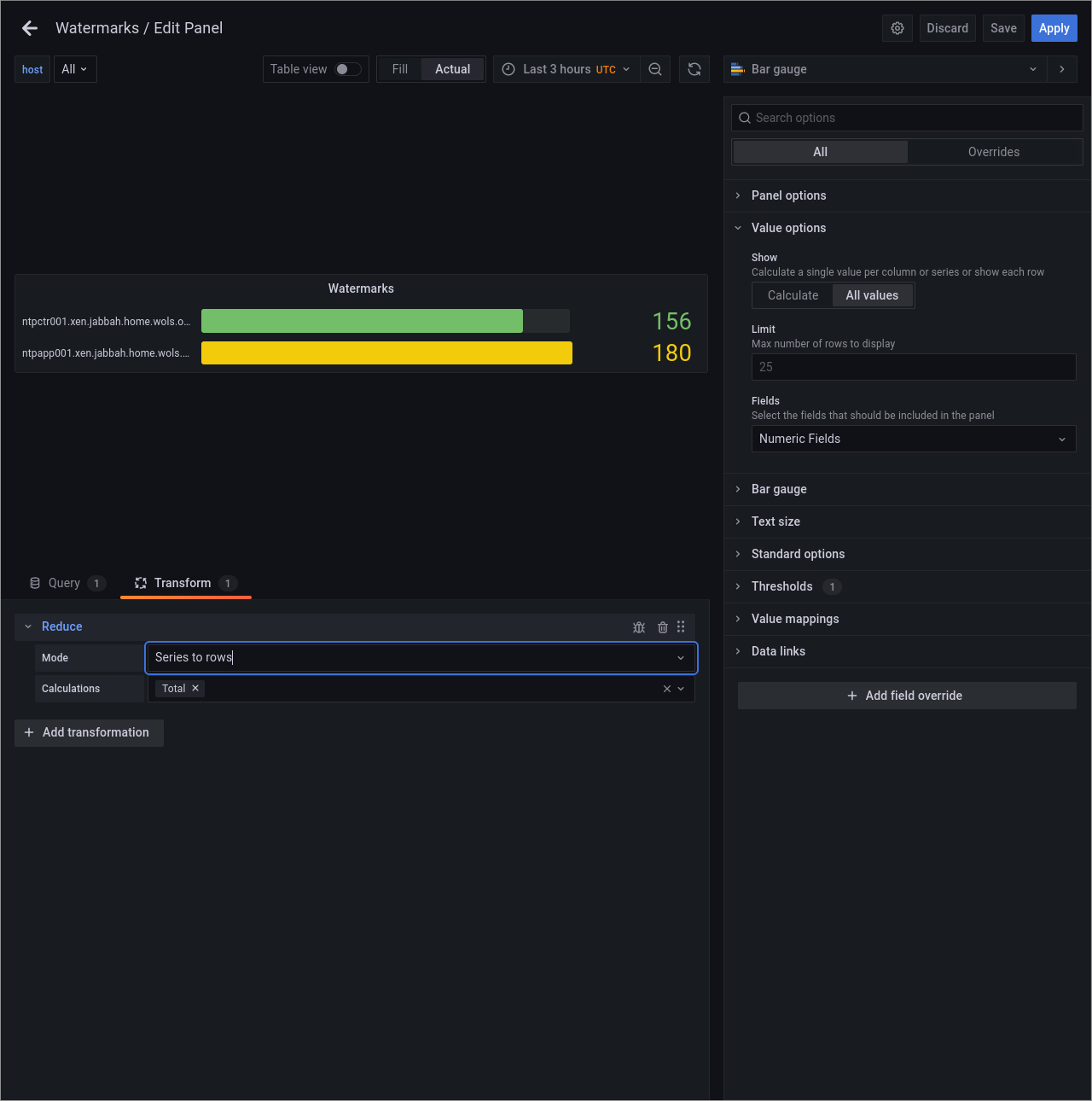 Elasticsearch Count Not Scaled In Bar Gauge As Expected · Issue 36221 · Grafana Grafana · Github